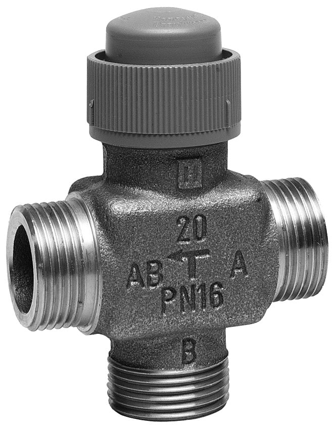 3 Port Plant Valve - 3 Port 6.5mm Stroke PN16 DN25 Kvs 6.3 — Energy ...